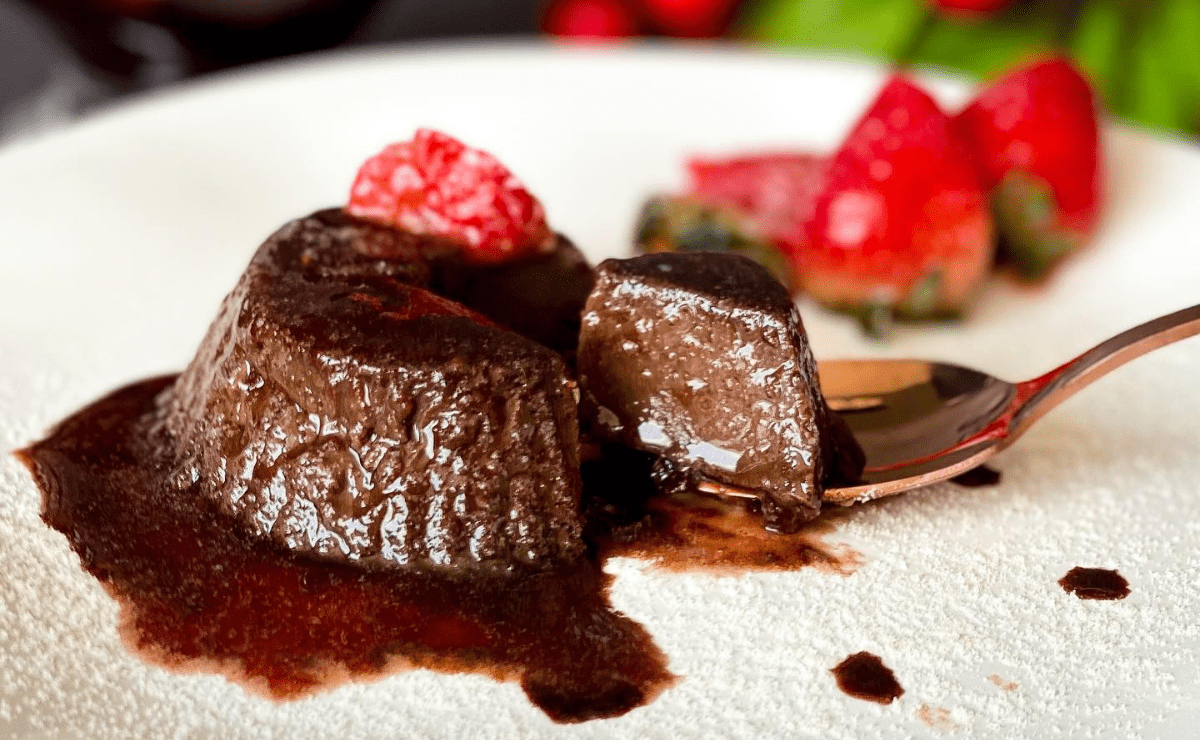 Pudim de chocolate assado - Receiteria