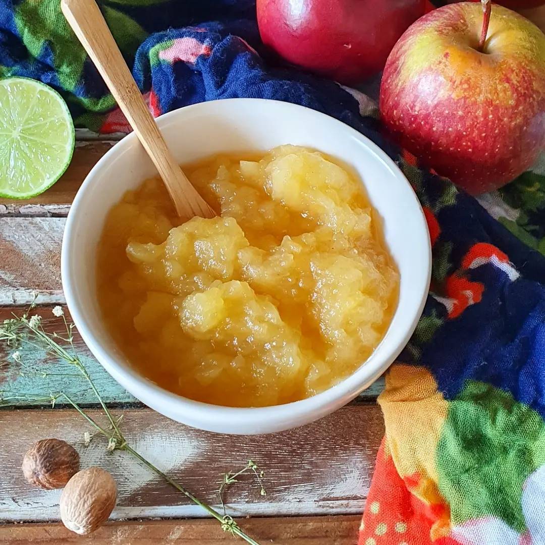 Purê rústico de maçã - Receiteria