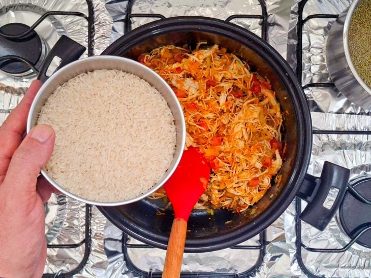 Risoto de frango fácil - Receiteria