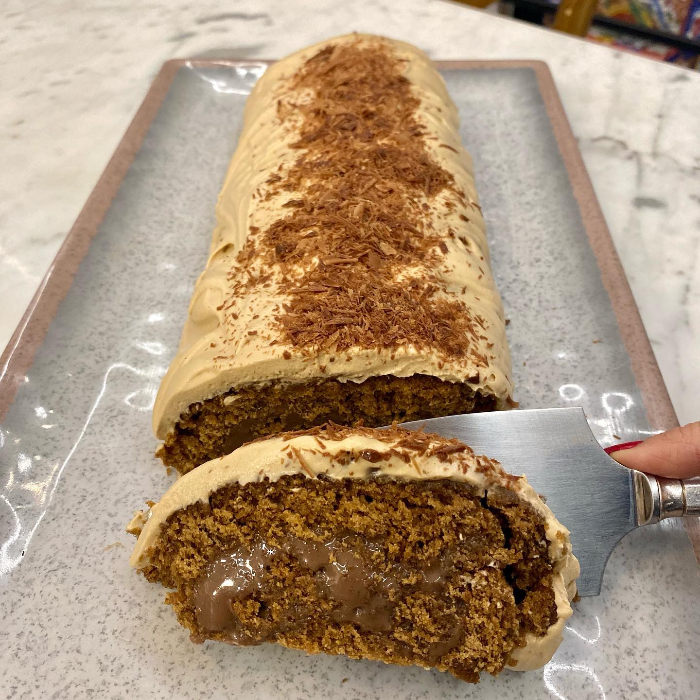 Rocambole de café: para fazer sucesso no almoço festivo - Receiteria