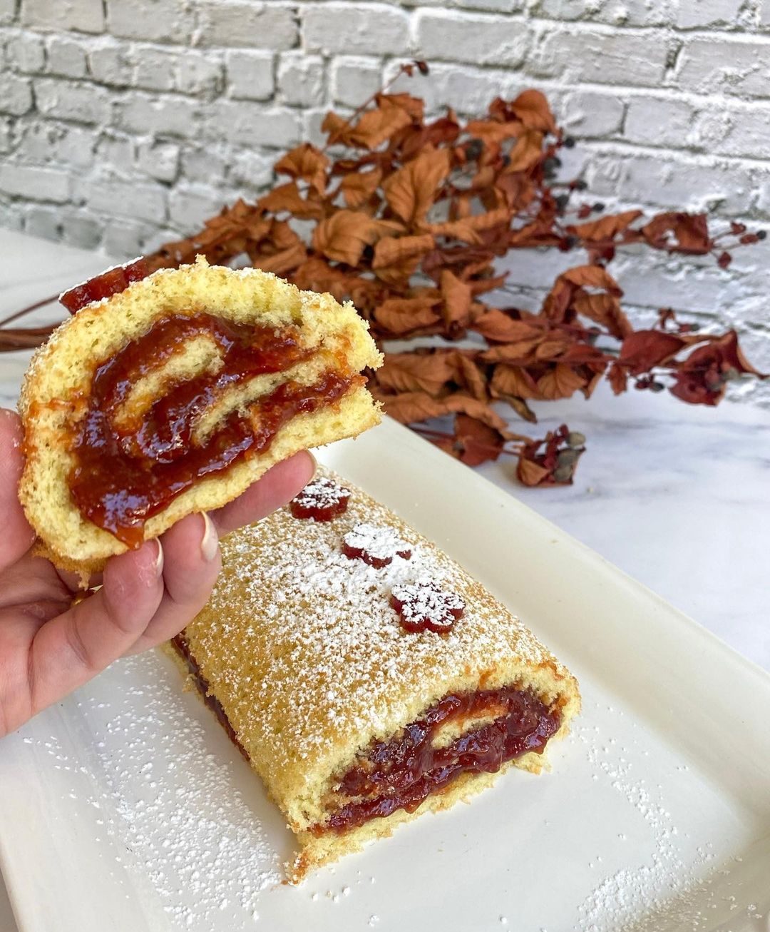 Rocambole de goiabada - Receiteria