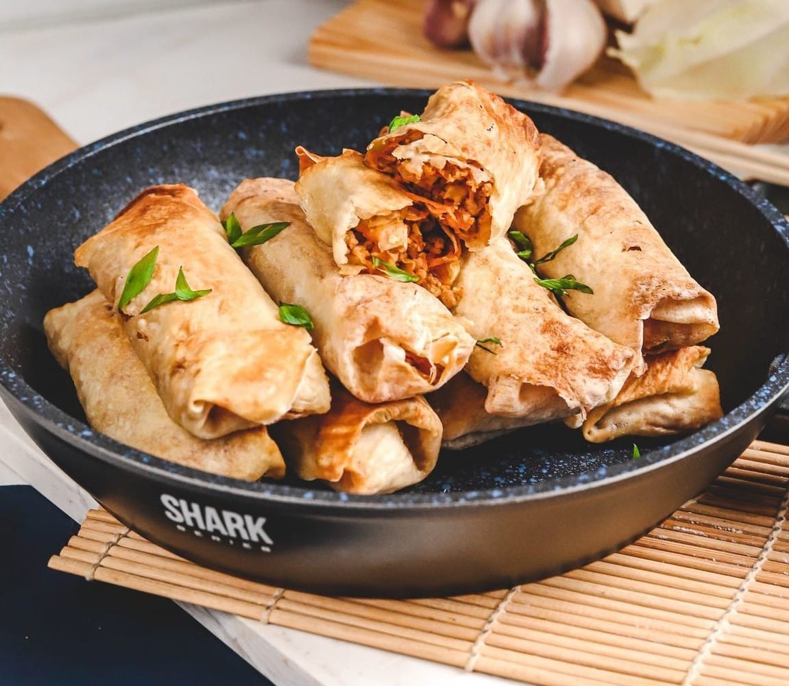 Rolinho primavera assado - Receiteria