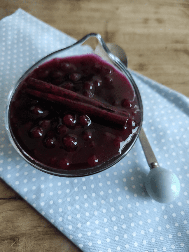 Sagu de vinho simples