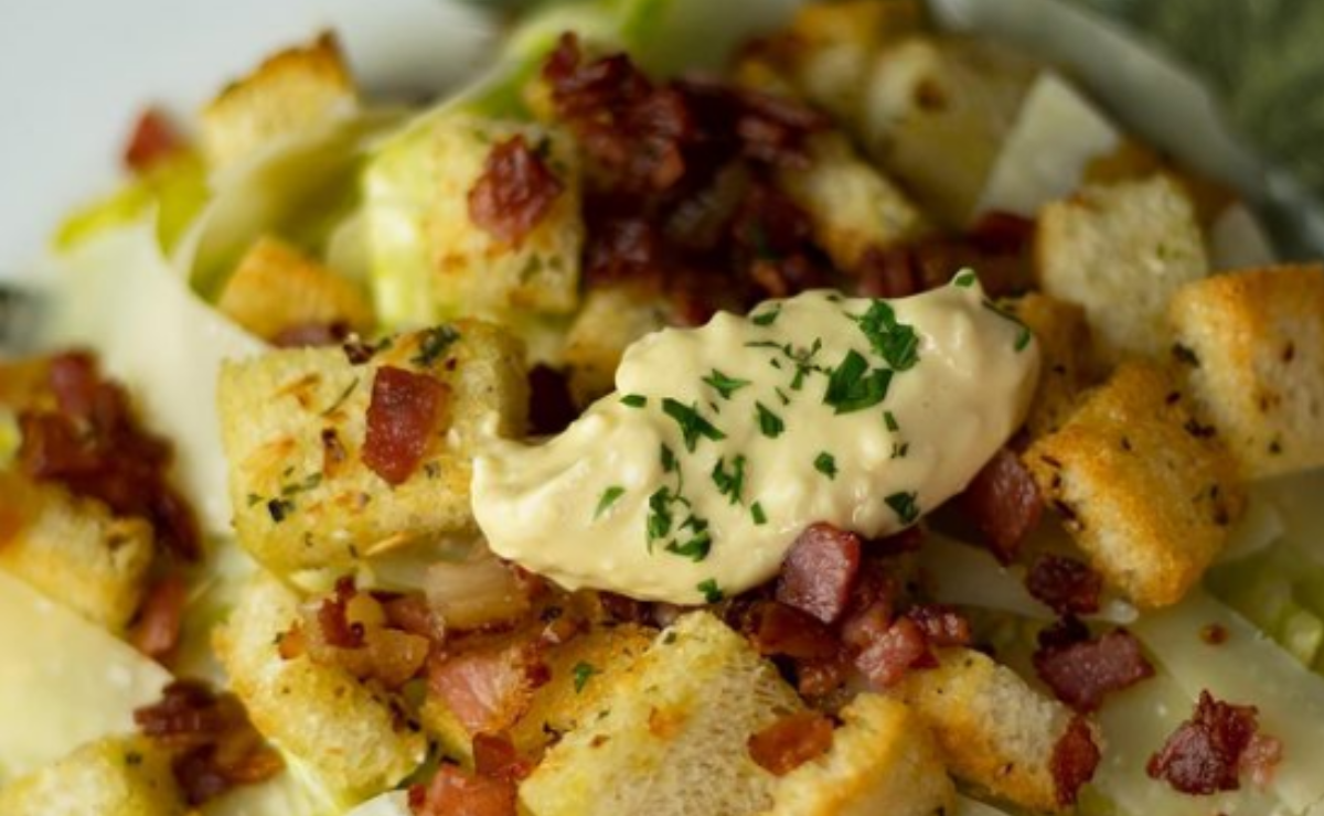 Salada caesar tradicional - Receiteria