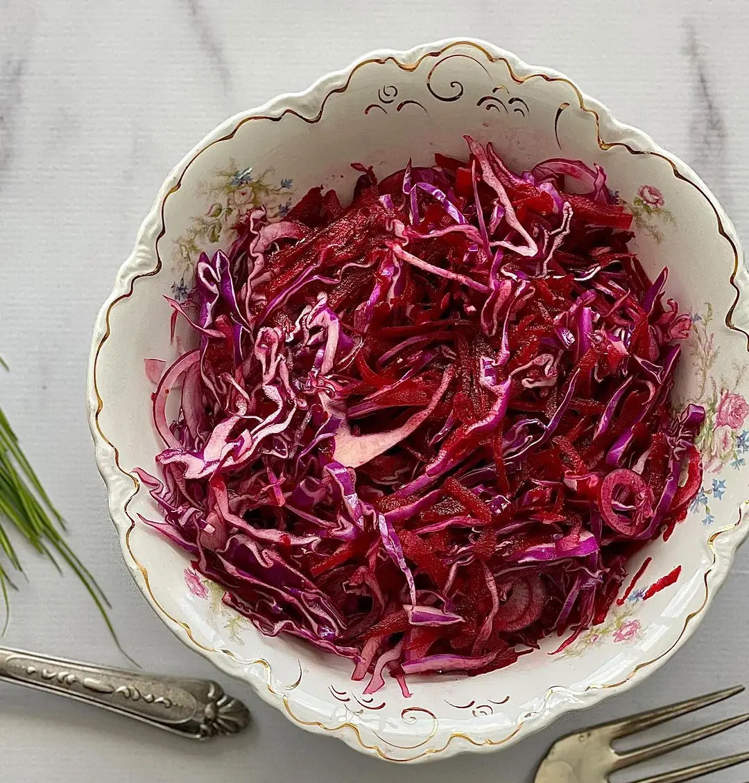 Salada roxa - Receiteria