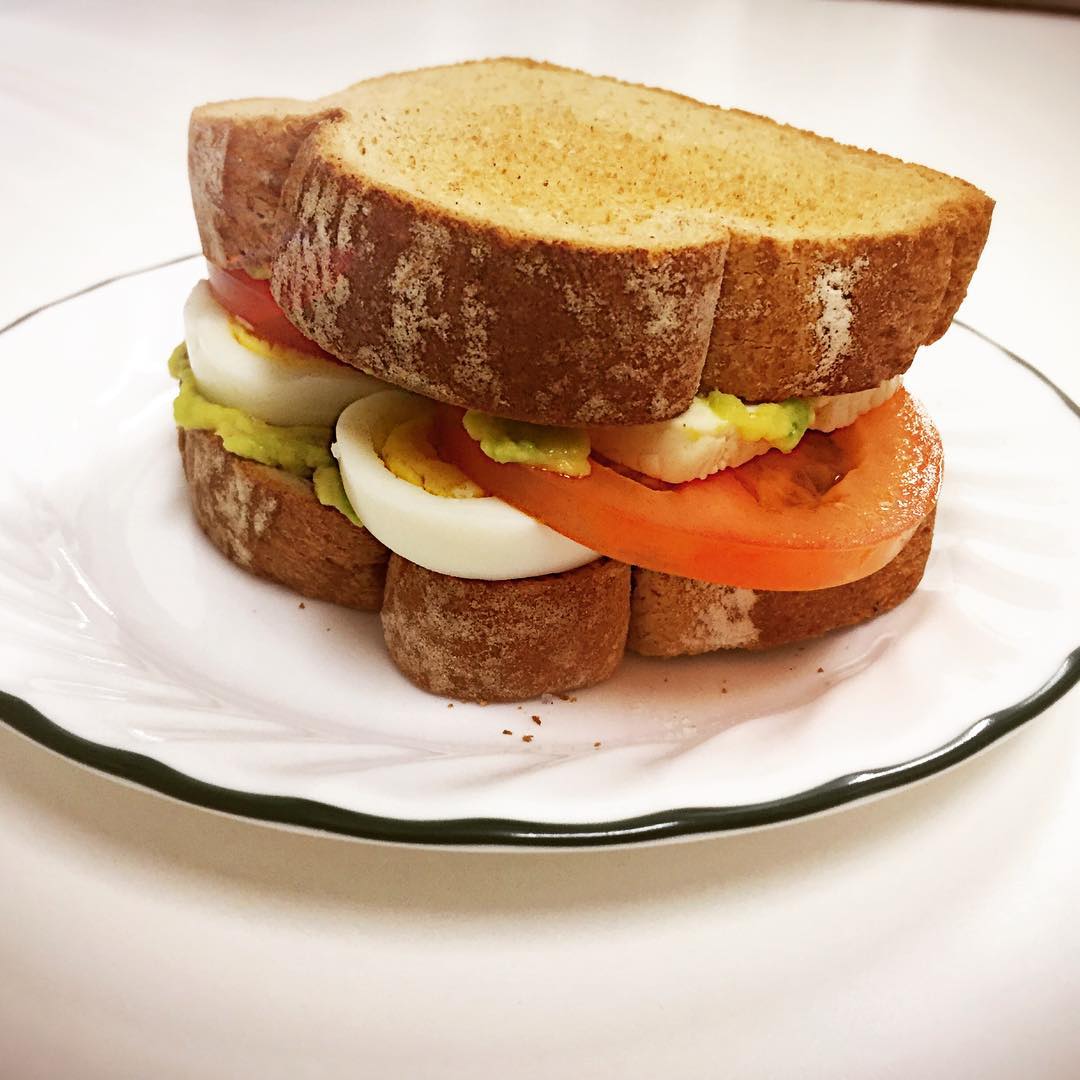 Sanduíche vegetariano - Receiteria