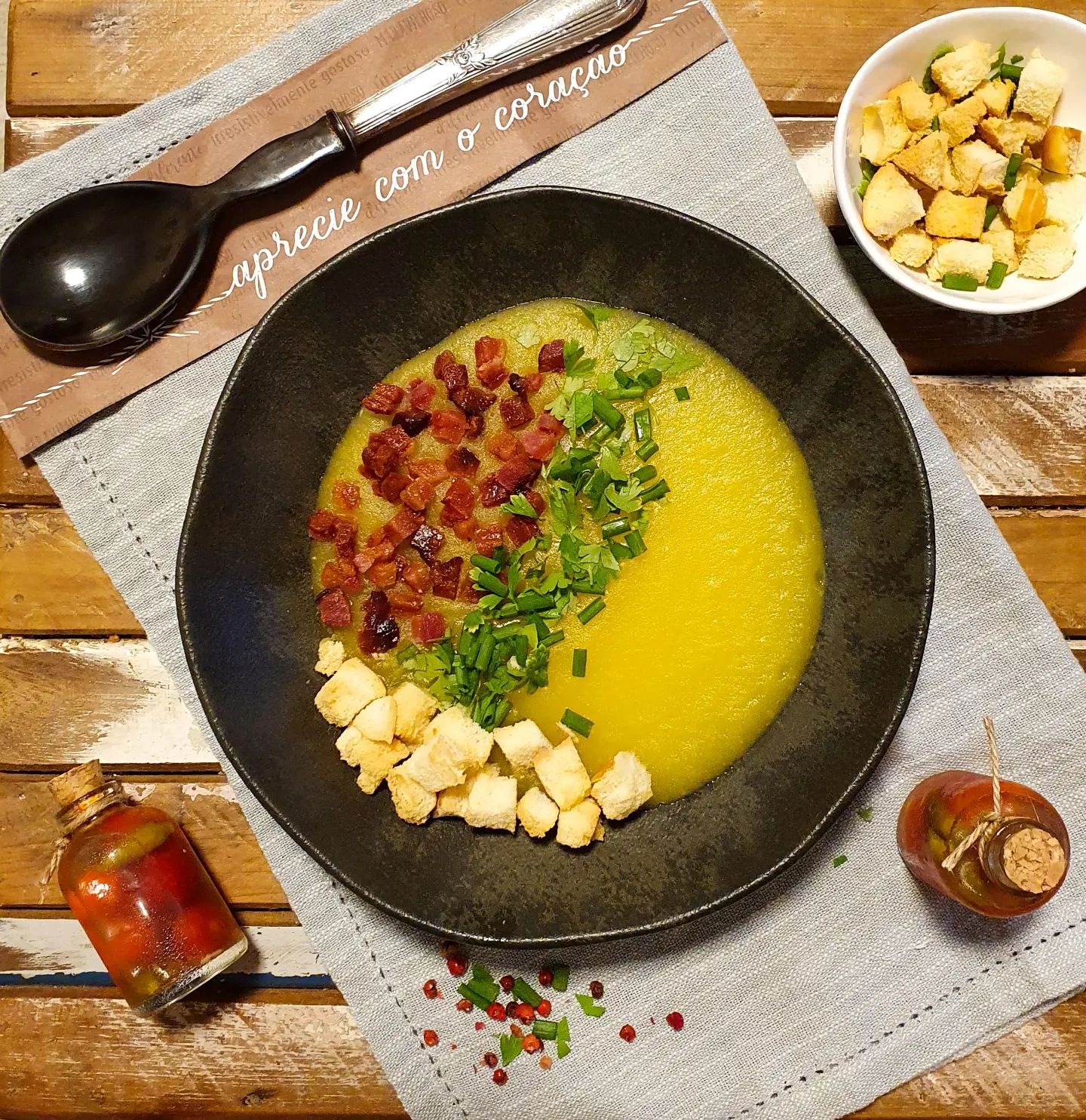 Sopa de batata baroa - Receiteria