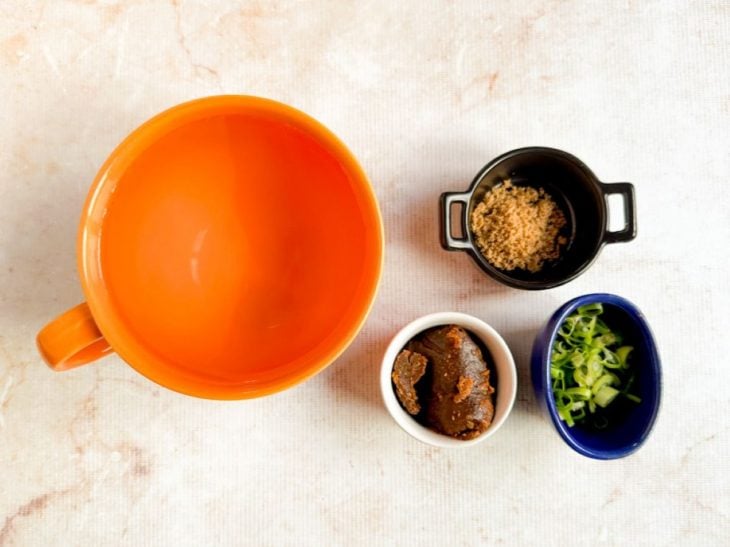 Sopa de missoshiro - Receiteria