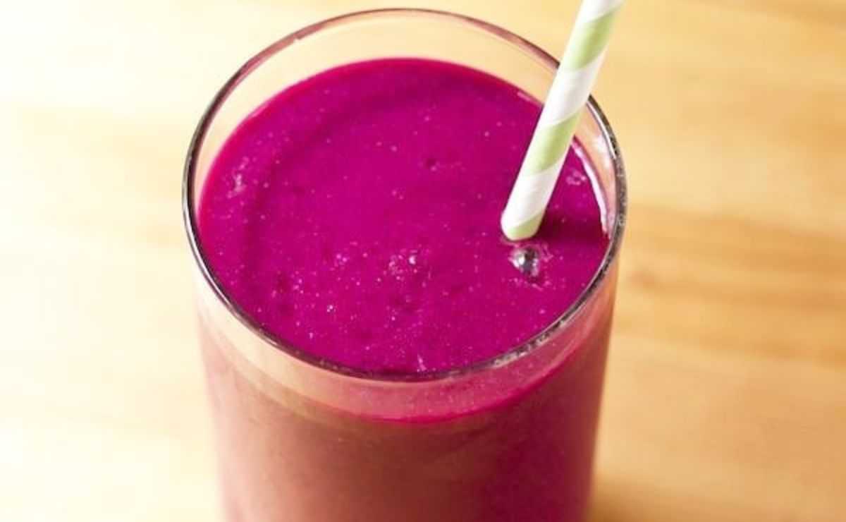 Suco de açaí com banana e laranja - Receiteria