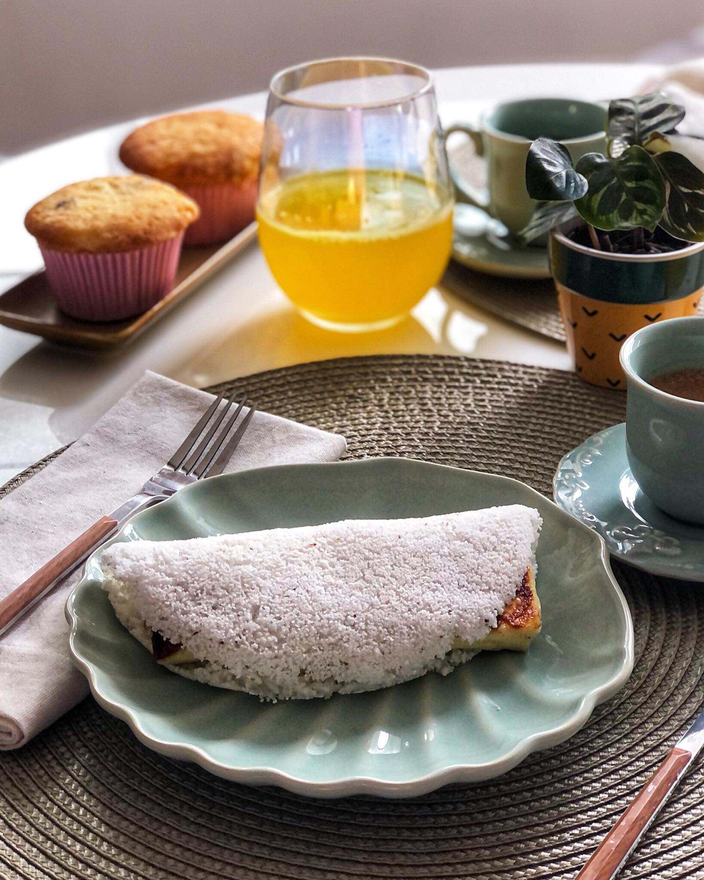 Tapioca com coco - Receiteria