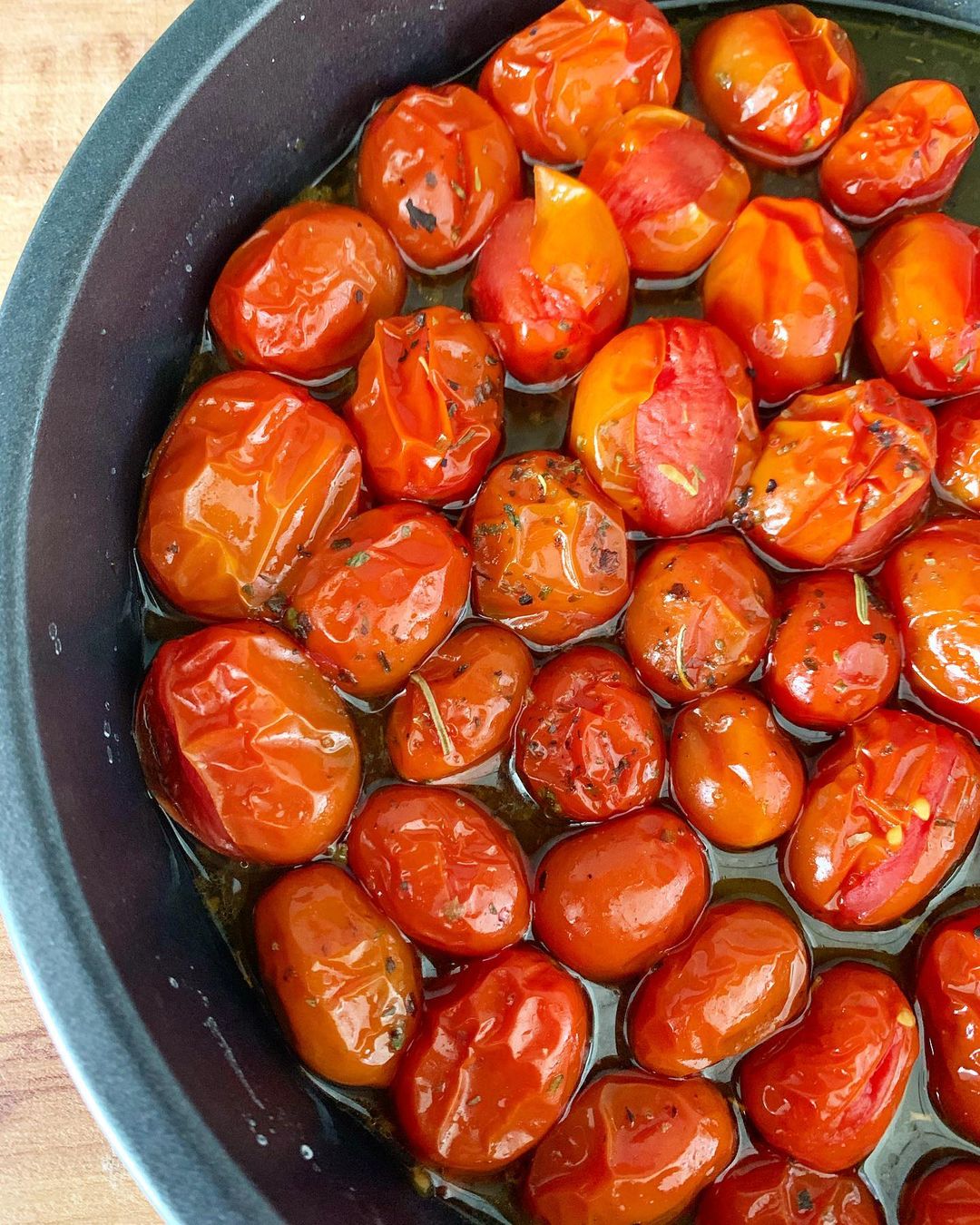 Tomate confit fácil - Receiteria
