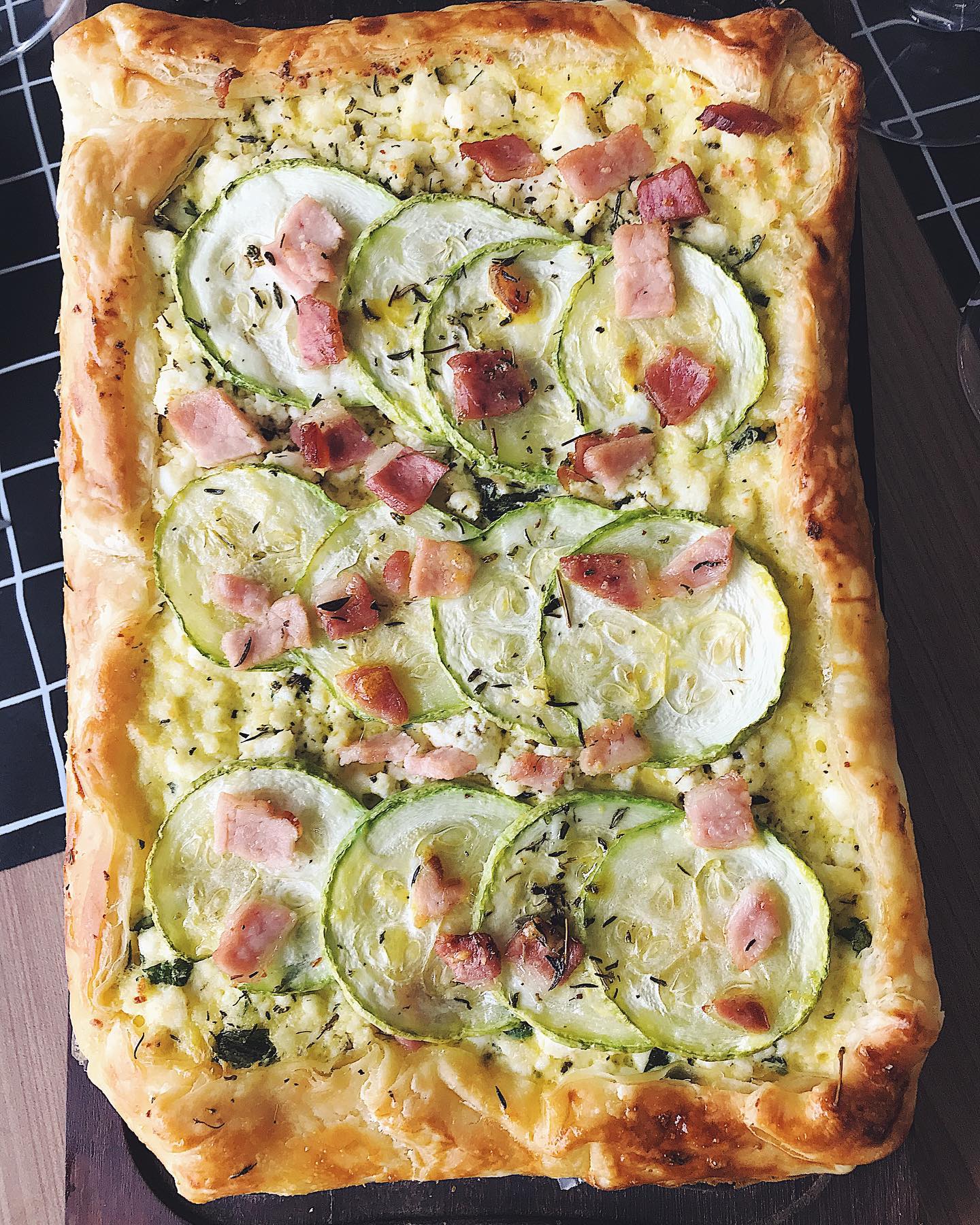 Torta de abobrinha e ricota - Receiteria