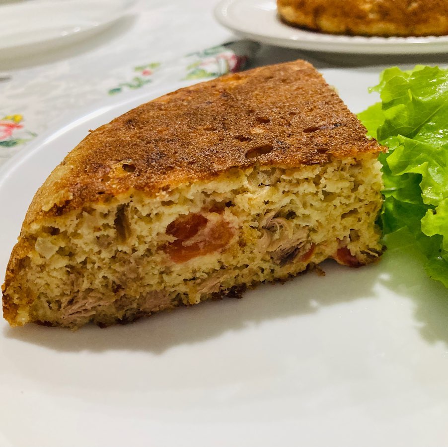 Torta de atum de frigideira - Receiteria