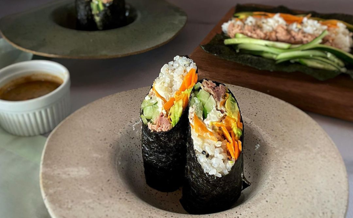 Wrap de alga nori - Receiteria