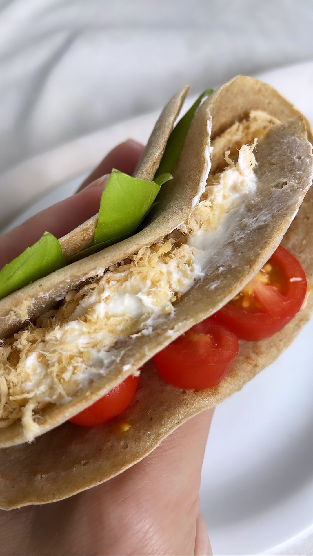 Wrap saudável de quinoa - Receiteria